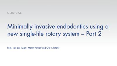 [Case Report Part 2] Trunatomy Minimally invasive endodontics using a ...